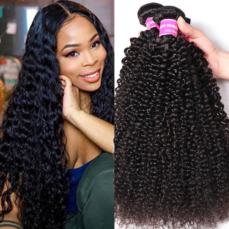 Julia Hair 3 Bundles Virgin Curly Peruvian Hair Weave Human Hair Bundle Deals | Julia hair