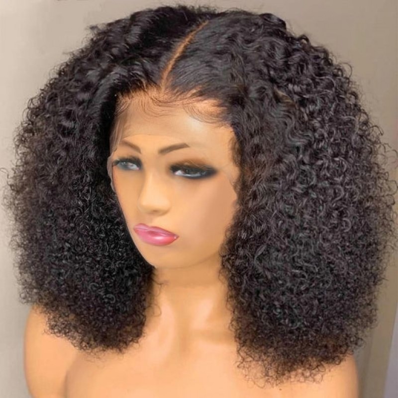 Julia Hair Affordable Kinky Curly Lace Part Wigs 100% Virgin Hair ...