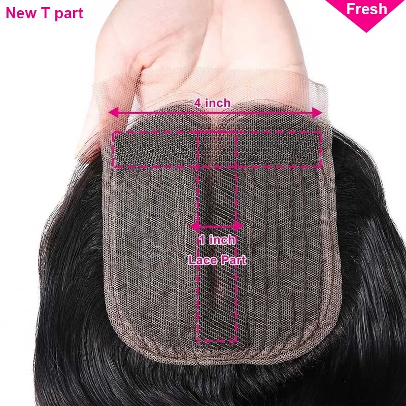 Julia Hair Peruvian Virgin Hair Body Wave Lace Closure With 3 Bundles ...