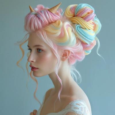 2024 Innovative Ice Cream Hairstyle And Tutorials-Julia Human Hair Blog ...