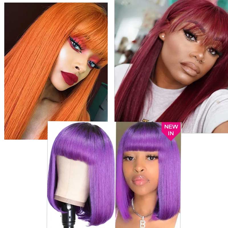 Wigs With Bangs Weave Hairstyles-Blog - | Julia hair